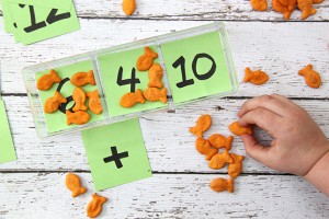 Number and Counting Activity for Kids - Smashed Peas & Carrots