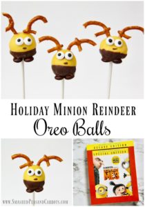 Minion Reindeer Oreo Balls - Smashed Peas & Carrots