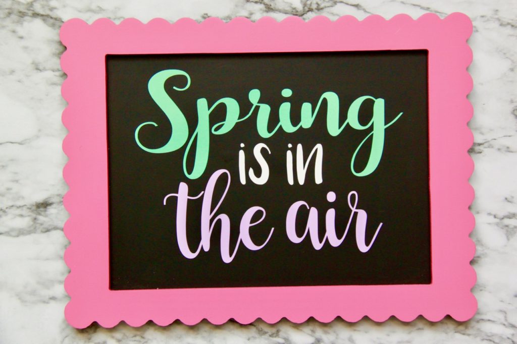 'Spring is in the Air' Free Silhouette Cut File